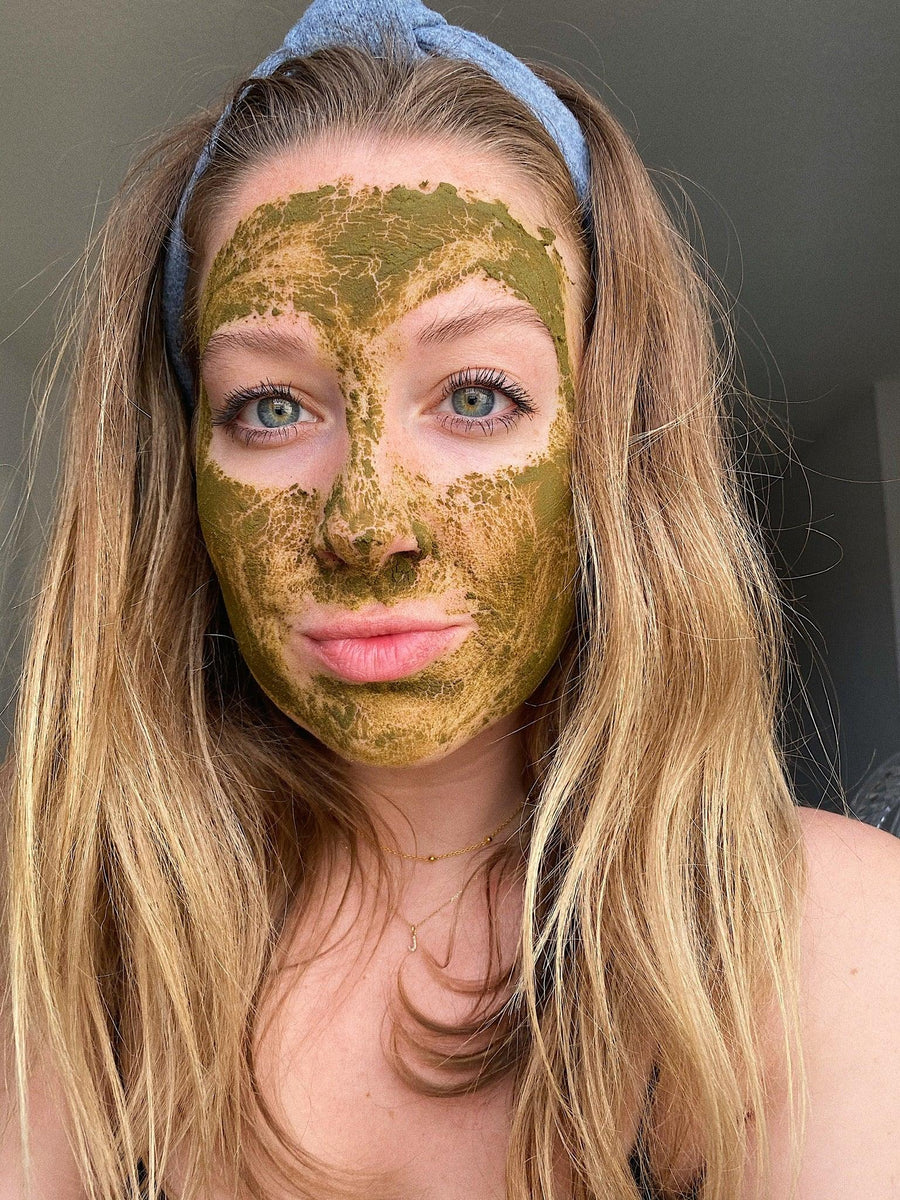 100% Organic Clay Face Mask, All Natural / Skin Food Organics USA